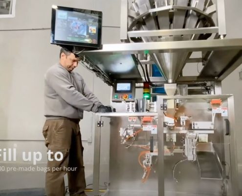 premade pouch filling machine